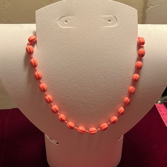 Vintage | Jewelry | 25 Vintage Necklace Dark Peach | Poshmark
